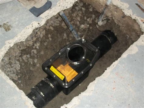 Install Backflow Preventer Basement Drain Openbasement