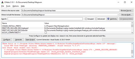 Cmake Missing Freetypelibrary · Issue 36 · Mosramagnum Plugins · Github
