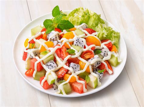 Fruit Salad With Mayonnaise Kewpie Malaysia