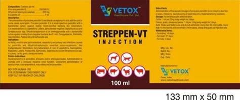 Streppen Vt Injection Procaine Penicillin G200 000iu