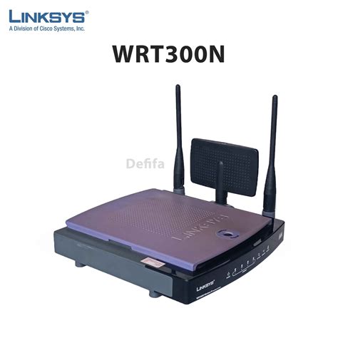 Jual Cisco Linksys WRT300N WIFI Wireless N Broadband Router Shopee Indonesia