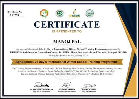 manoj pal on linkedin i has successfully attended the 21 day s international winter school…