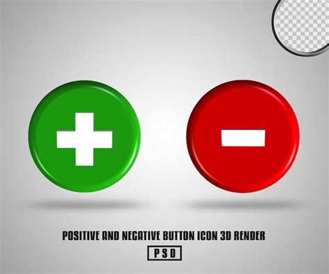 What Colors Are Positive And Negative