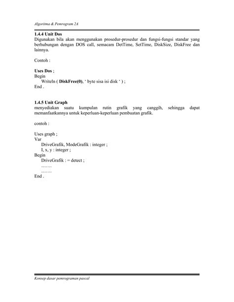 konsep dasar pemrograman pascal pdf