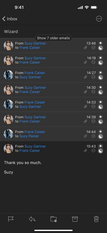 mobile app features em client