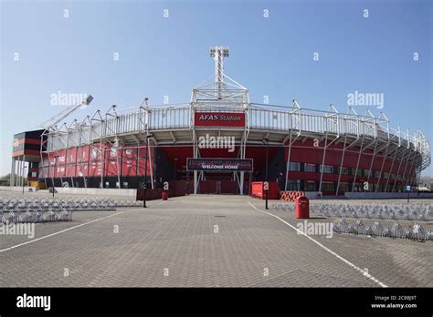 Afas Soccer Stadium Afas Stadion Of The Football Team Az Alkmaar In