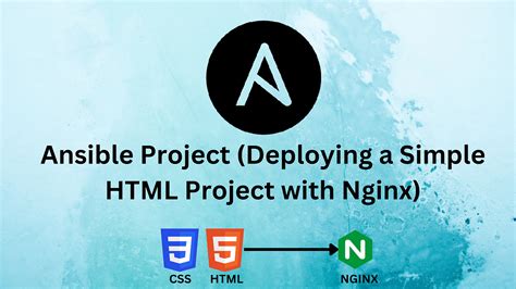 Ansible Project Deploying A Simple Html Project With Nginx By