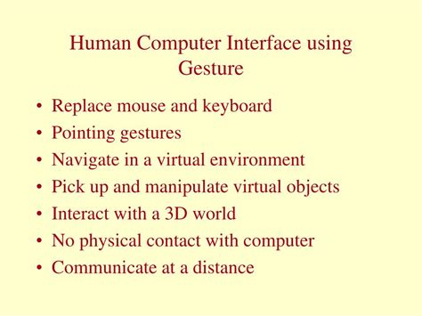 Ppt Real Time Gesture Recognition Of Human Hand Powerpoint