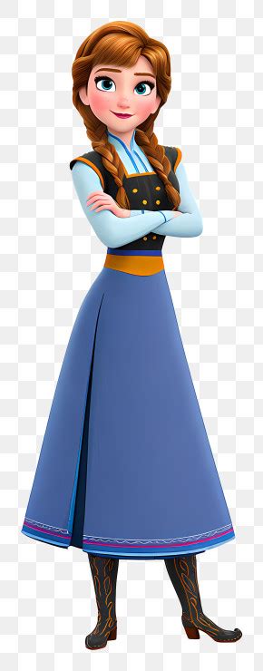 Anna Animated Princess Character Png