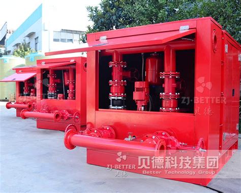 Box Type Fire Pump Set Small Fire Pump Room Better Technology Co Ltd