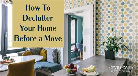 How To Declutter Your Home Before A Move Cento Moving