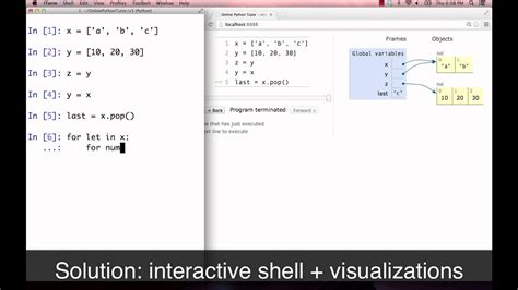 Online Python Tutor 1 Minute Demo Youtube