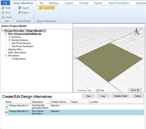 Select Design Alternatives