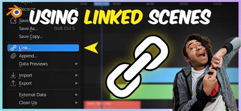 Using Linked Scenes In Blender Blendernation