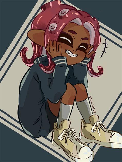 Pin De Sunnie En Agent 8 Diseño De Personajes Splatoon Dibujos Bonitos