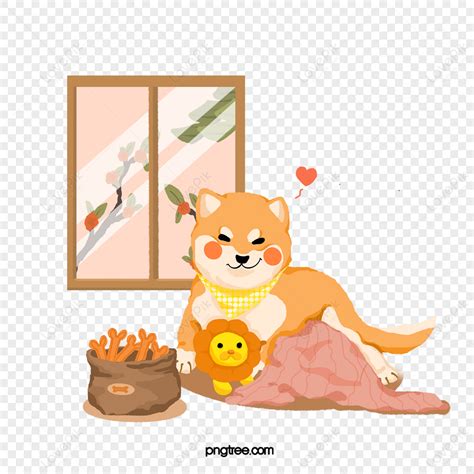 귀여운 시바 이누 Png 일러스트 및 벡터 이미지 무료 다운로드 Lovepik