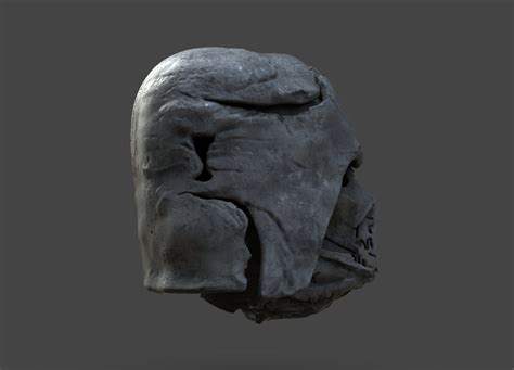 Melted Darth Vader Helmet Display — Nikko Industries