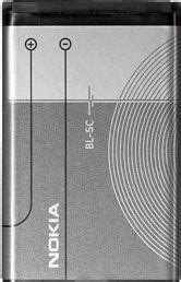 Original Nokia Bl 5c Battery Pack For Nokia 1100 2600 3660 6030n70