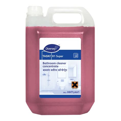 Taski R1 Cleaner Cum Sanitiser For Cleaning And Sanitising The Bathroom 5 L Cleaning