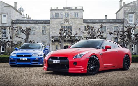壁纸 日本车 Jdm 日产skyline Gt R R35 日产skyline Gt R R34 日产gt R R35 轿跑车