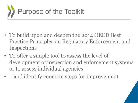 Oecd Enforcement And Inspection Toolkit Pdf Financial Regulation Economy