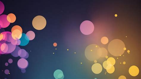 Premium Photo Gradient Bokeh Effect Background