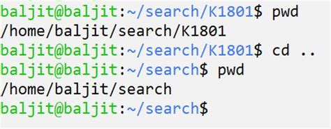 Using Cd Command In Linux