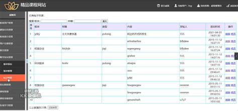 基于php精品课程网站的设计与实现php课程设计平台 Csdn博客