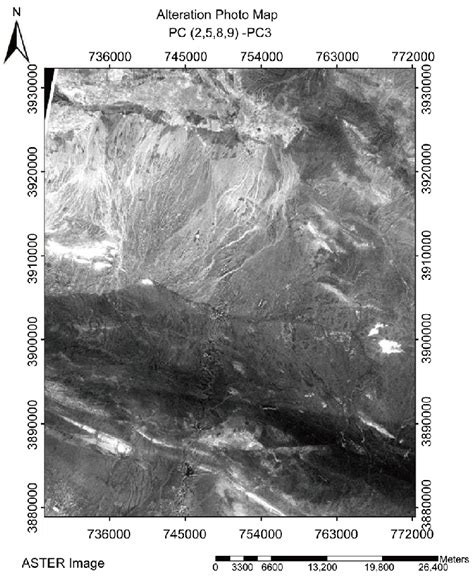 Bright Pixels Are Indicative Of Propylitic Alteration Download Scientific Diagram