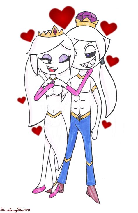 Humanised Royal Boo Lovers By Strawberrystar123 On Deviantart