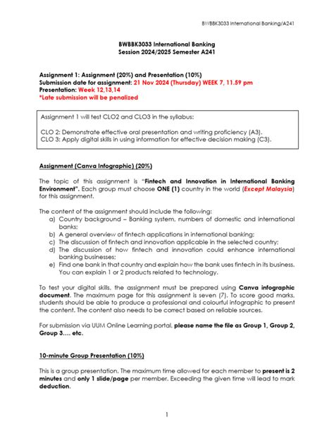A241 Bwbbk3033 Assignment 1 Instruction 1 Pdf Communication Human Communication