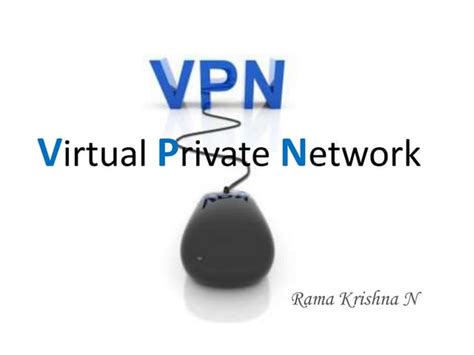 Virtual Private Network Ppt