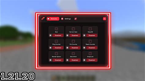flarial client for mcbe 1 21 20 youtube