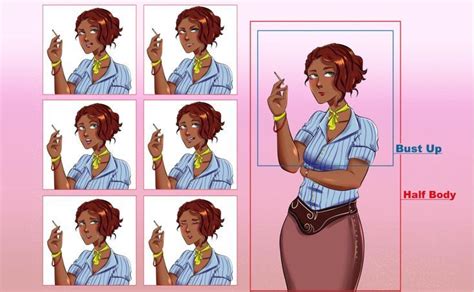 Aster Atheris I Will Create Custom Visual Novel Sprites For Your Games For On Fiverr