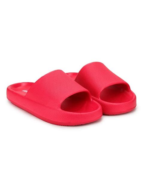 Density Red Stylish Slides For Men Jiomart