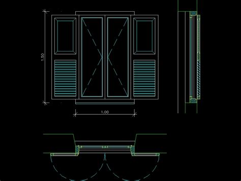 Window In AutoCAD CAD Download KB Bibliocad
