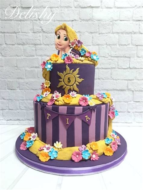 481 Best Disneys Tangled Cakes Images On Pinterest Disney Cakes