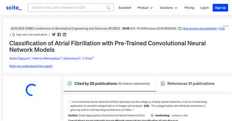Classification Of Atrial Fibrillation With Pre Trained Convolutional Neural Network Models