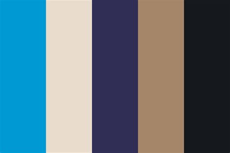Weezer Blue Color Palette