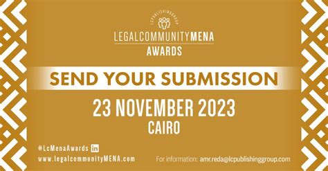 Amr Reda Abdullatif Llm On Linkedin Legalcommunity Mena Awards 2023 Legalcommunity Mena