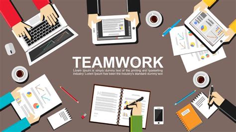 Team Communication Doodle Concept Stock Vector Illustration Of