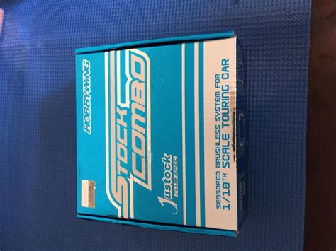Hobbywing Justock Esc Xerum 17 5t Sensored Motor And Programming Card Like New In Bo R C Tech