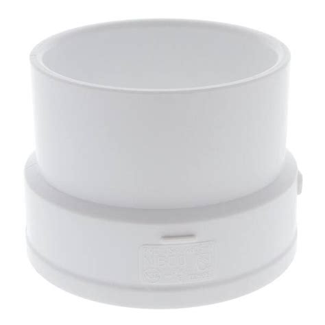 NIBCO X PVC DWV Hub X No Hub Soil Pipe Adapter Fitting OFF