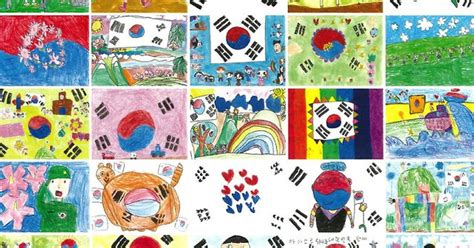 제주 태극기 그리기 대회 어린이 1000여명 참여