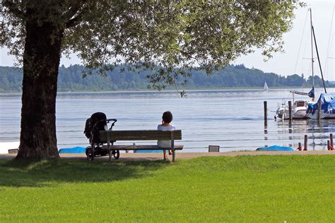 무료 이미지 바닷가 바다 나무 자연 독 여자 벤치 육지 호수 휴가 산책 좌석 어린이 인간의 케어 휴식 물줄기 앉다 가족 은행 어머니