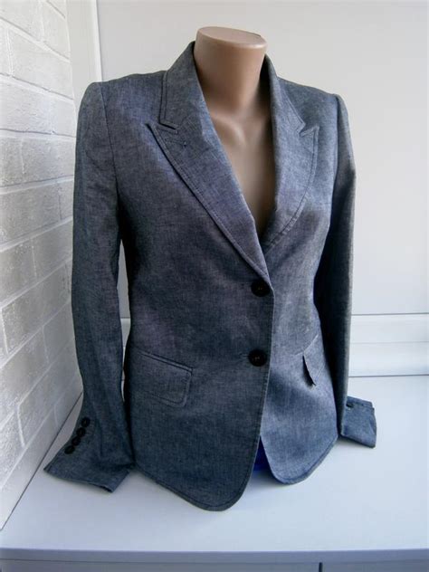 Красивый женский жакет из льна Marks And Cpencer — цена 10 грн в каталоге Пиджаки и жакеты Купить