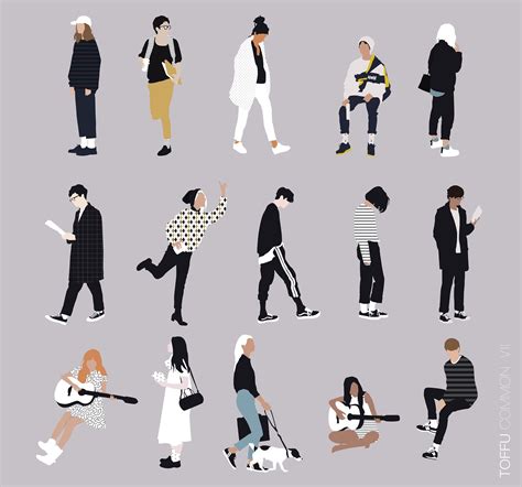 Vector People For Architecture Architecture Portfolio