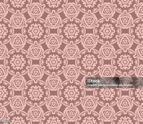 꽃 레이스 장식입니다 현대 기하학적 패턴입니다 원활한 벡터 일러스트입니다 벽지 장식 직물에 대 한 0명에 대한 스톡 벡터 아트 및 기타 이미지 Istock