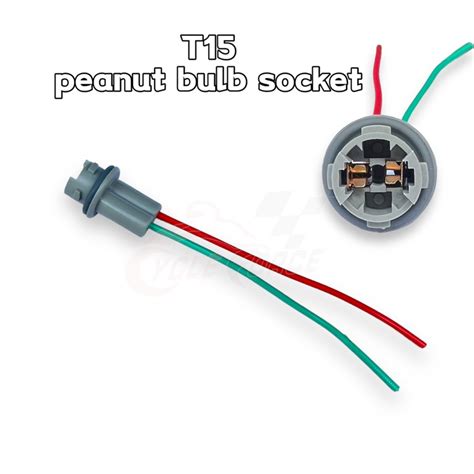 T15 Park Light Socket Peanut Bulb Socket Motorcycle Nmax Shopee Philippines