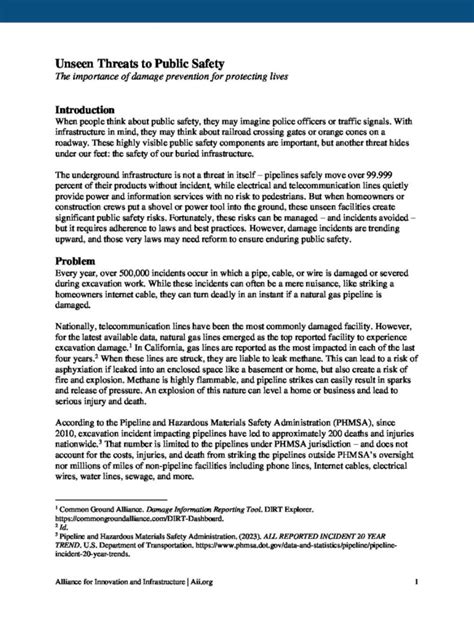 Unseen Threats To Public Safety Alliance For Innovation And Infrastructure